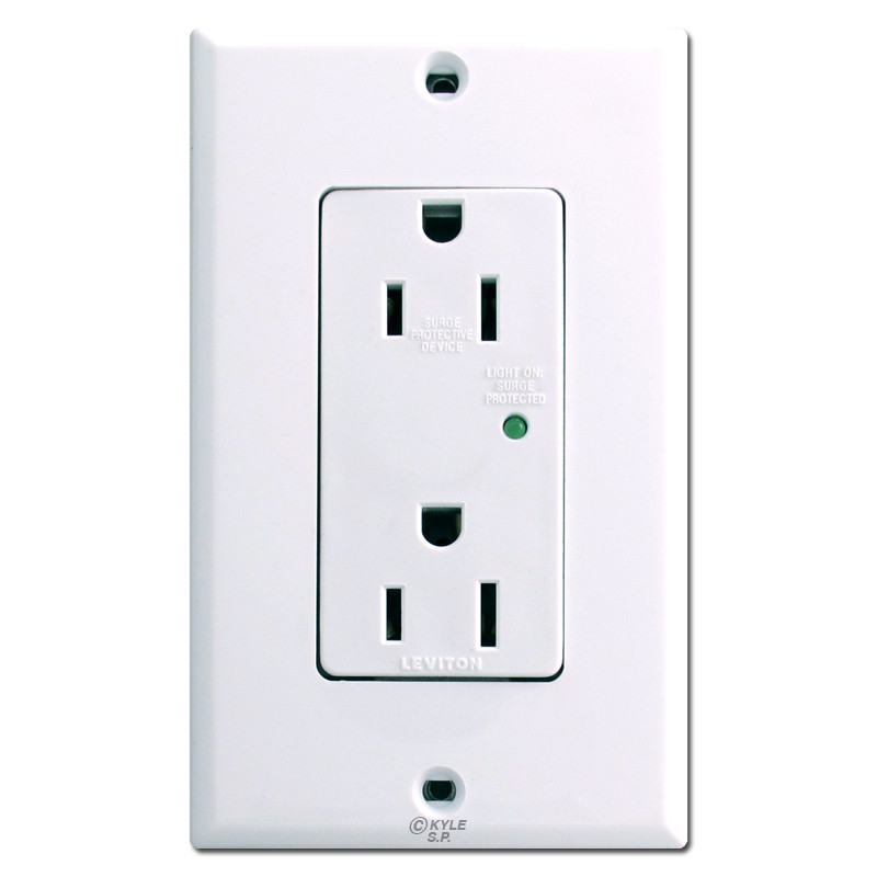 Decora Outlets & Block Receptacles - 15A/20A Modern Plugs