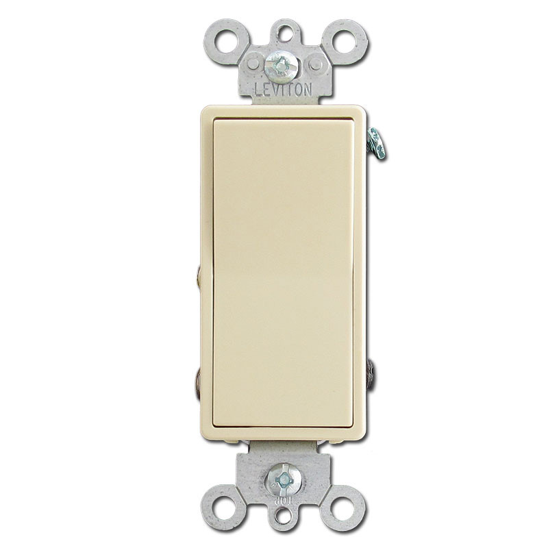 Ivory Combo Three Decora Rocker Light Switches