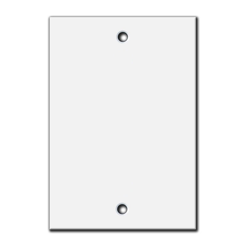 Short Outlet Covers, Trimmed Light Switch Cover Plates