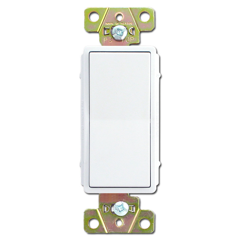 White 3-Way Decora Rocker Switch 20A Legrand 2623-W