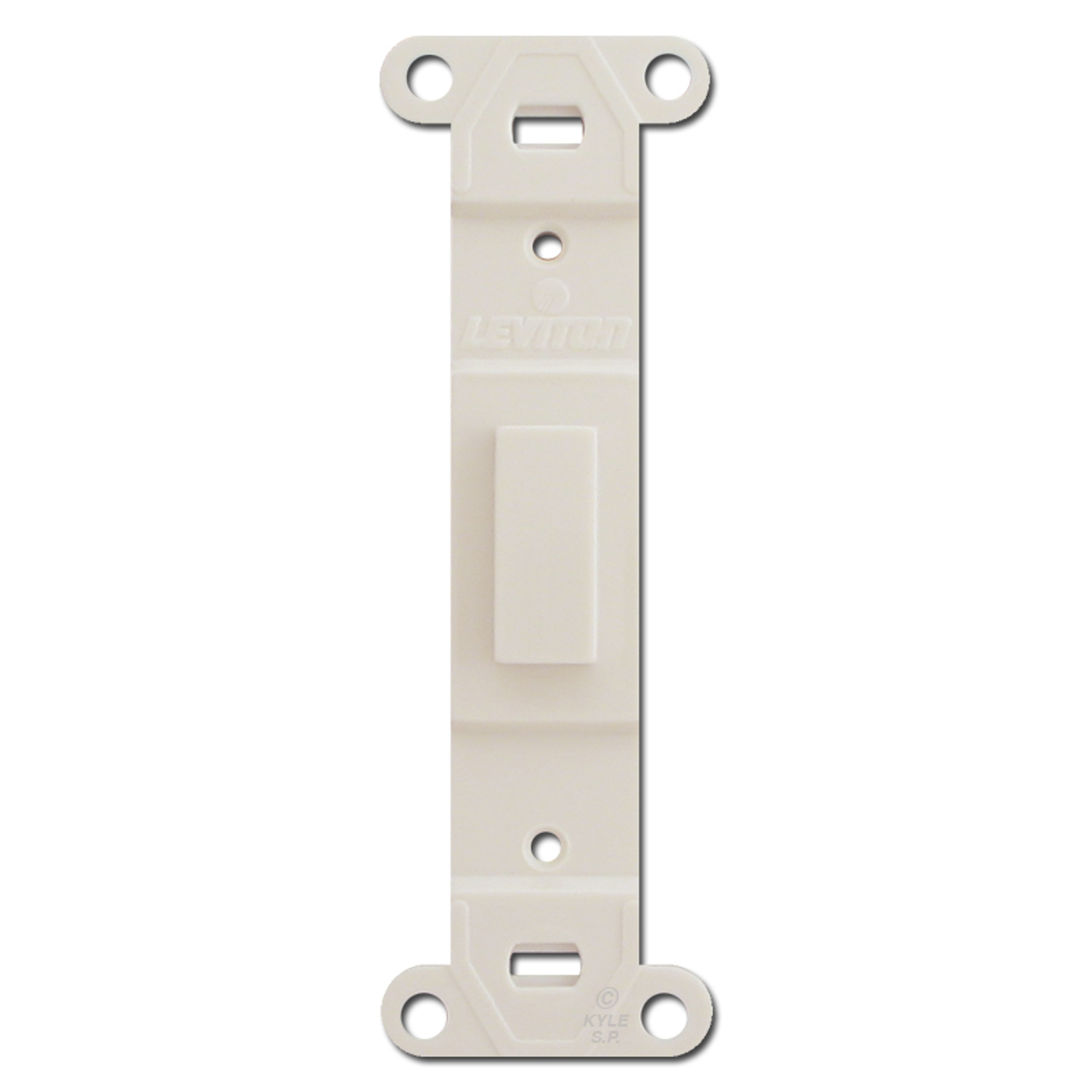 Light Almond Toggle To Blank Switch Plate Adapters