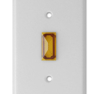 Amber Indicator Jewel for Toggle Opening Light Switch Cover