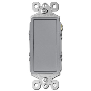 Gray Decora Rocker Switches for Grey Decor Light Switch Plates