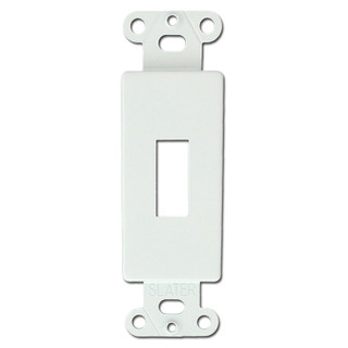 Decorator to Toggle Switch Plate Filler Insert Pass & Seymour 327