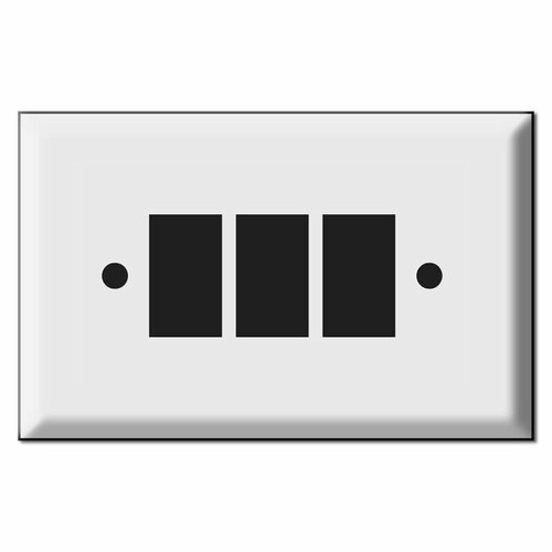 Oversized New Style 1 Ge Low Voltage Light Switch Covers