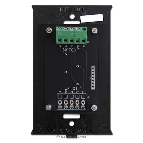 Touchplate Low Volt 2 Switch Light Controls Mystique White