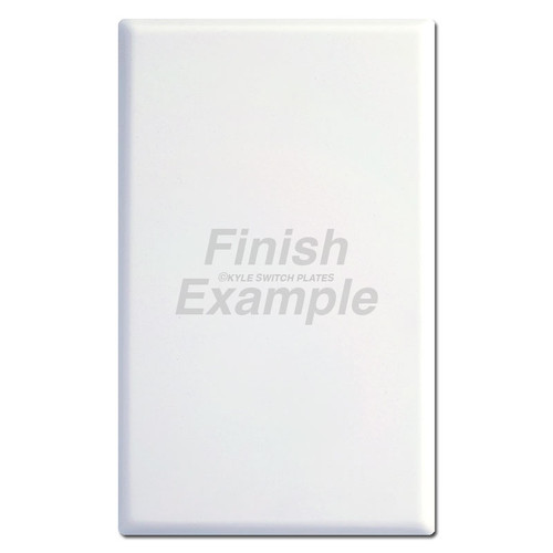 6'' X 6'' All Blank Wall Plate Cover Panel - No Holes | Kyle Switch Plates