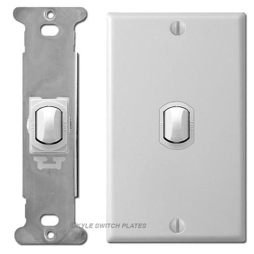 Enercon Low Voltage Momentary Despard Switch Set White