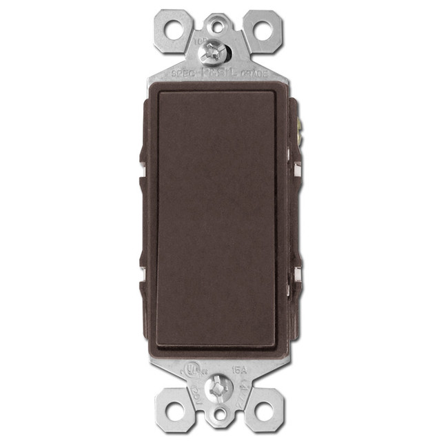 Brown Double Decora Switch | Kyle Switch Plates