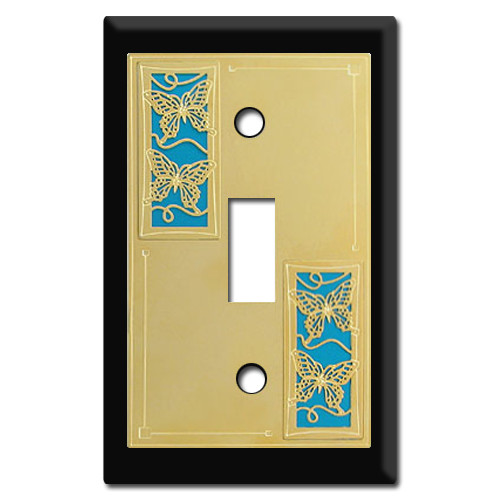 Decorative Animal Switch Plates with Contemporary Artistic Designs