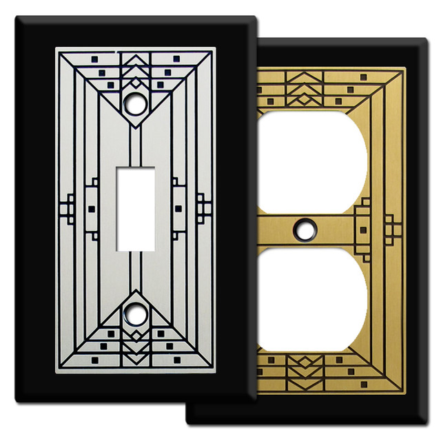 Designer Craftsman Style Switch Plates & Outlet Covers Made in USA