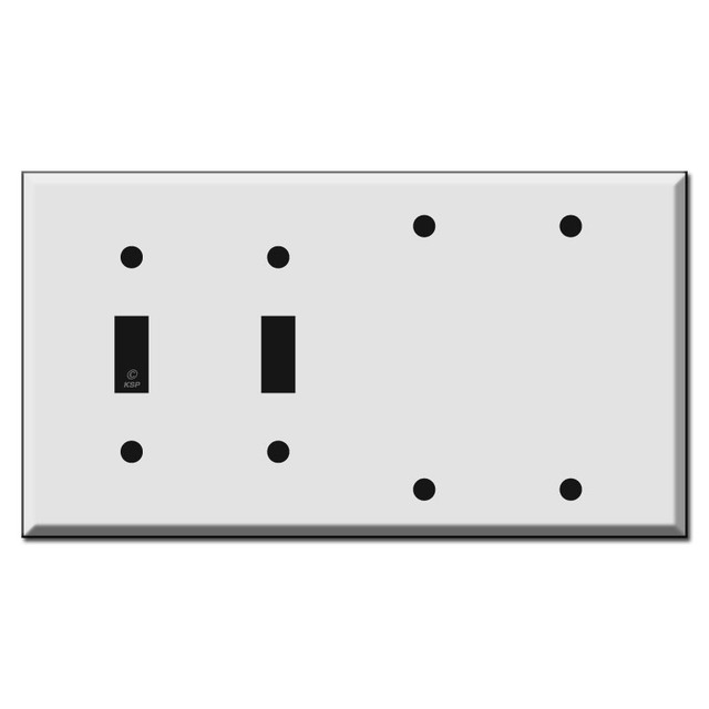 4 Gang Wall Plates | Kyle Switch Plates