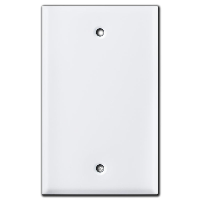White Wall Plates Best Selling Sizes Made in USA - Kyle Switch Plates