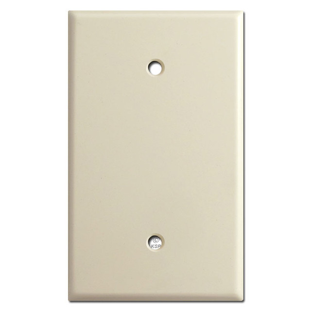 Ivory Jumbo Switch Plates and Outlet Covers