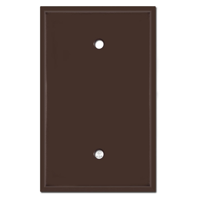 Brown Jumbo Switch Plates and Outlet Covers
