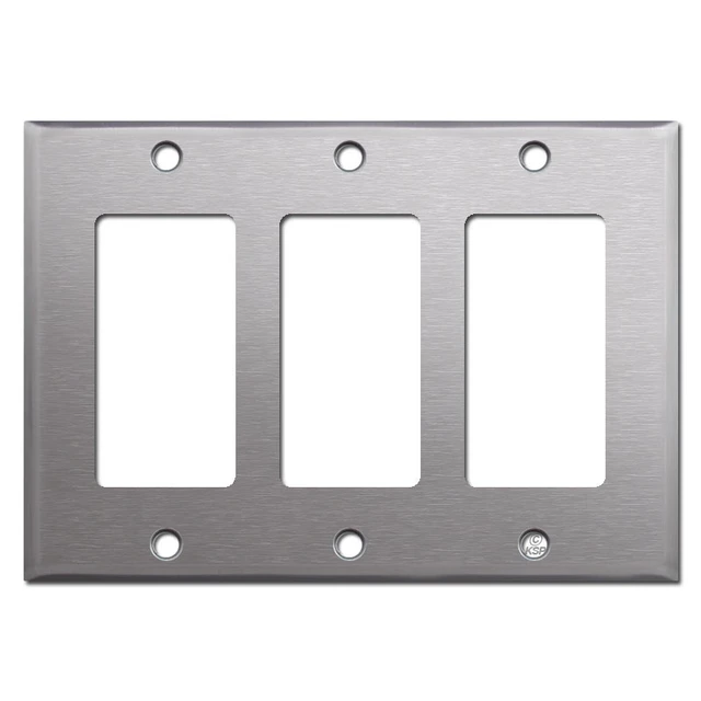 1 Decora Light Switch Covers - Spec Grade 302 Stainless Steel