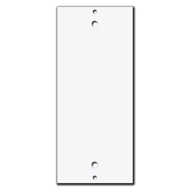 Decor to Blank Filler Insert for Wall Switch Plates