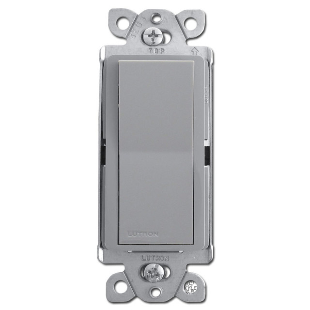 Gray Decora Rocker Switches for Grey Decor Light Switch Plates