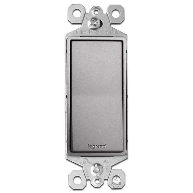 Nickel Electrical Outlets & Light Switches | Kyle Switch Plates