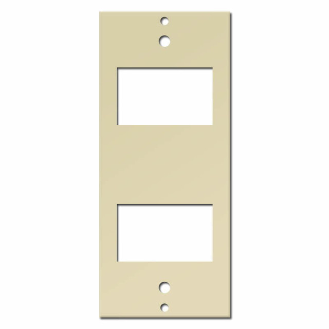Inserts, Fillers, Wall Jack Adapters for Creating Custom Switch Plates ...