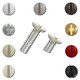 Switch Plate Screws for Outlet Covers & Electrical Wall Plates