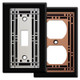 Mission Switch Plates in Black - Kyle Design