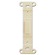 Ivory Toggle to Blank Switch Plate Inserts | Kyle Switch Plates