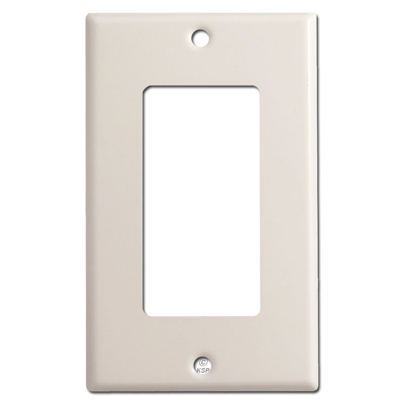 1 Rocker Wall Plates - Light Almond | Kyle Switch Plates
