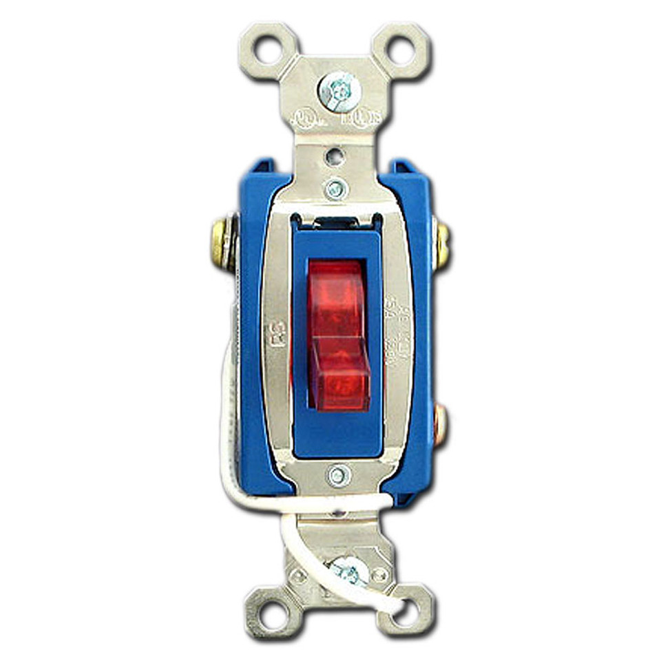 3 Way 15A Red Pilot Light Toggle Switch P S PS15AC3 RPL 3-way-15a-red-pilot-light-toggle-switch-p-s-ps15ac3-rpl