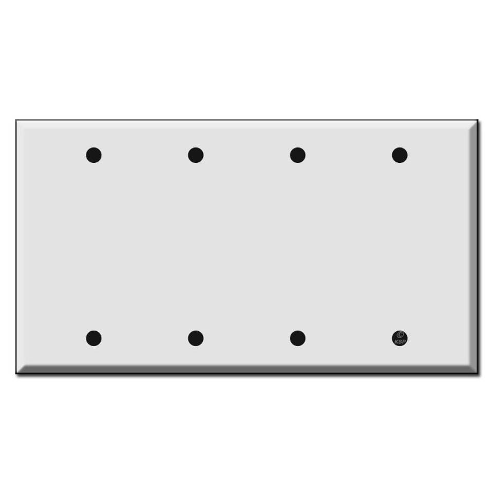 Six Gang 6 Blank Light Switch Plates Kyle Switch Plates