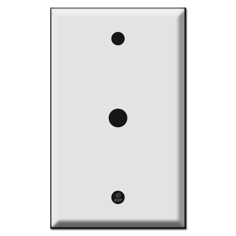 Cable Switch Plates, Wall Phone Jack Cover Plates