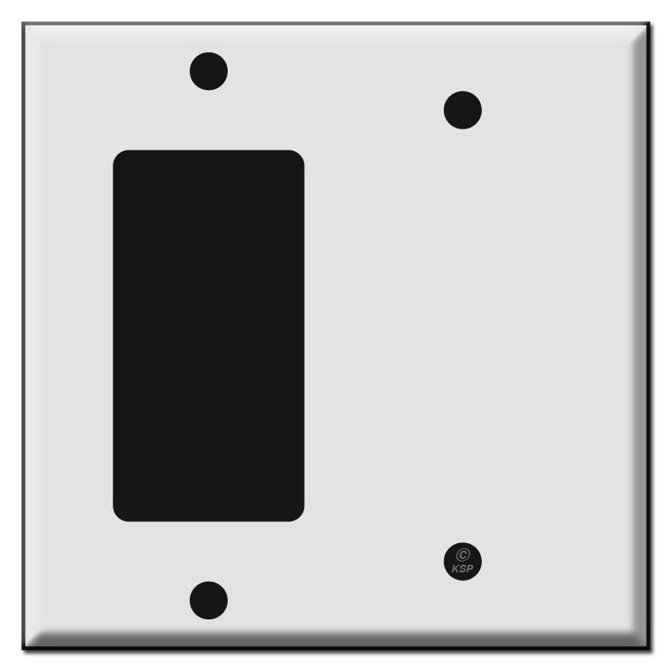 Combination Switch Plates - Outlet Covers In Hard-To-Find Sizes