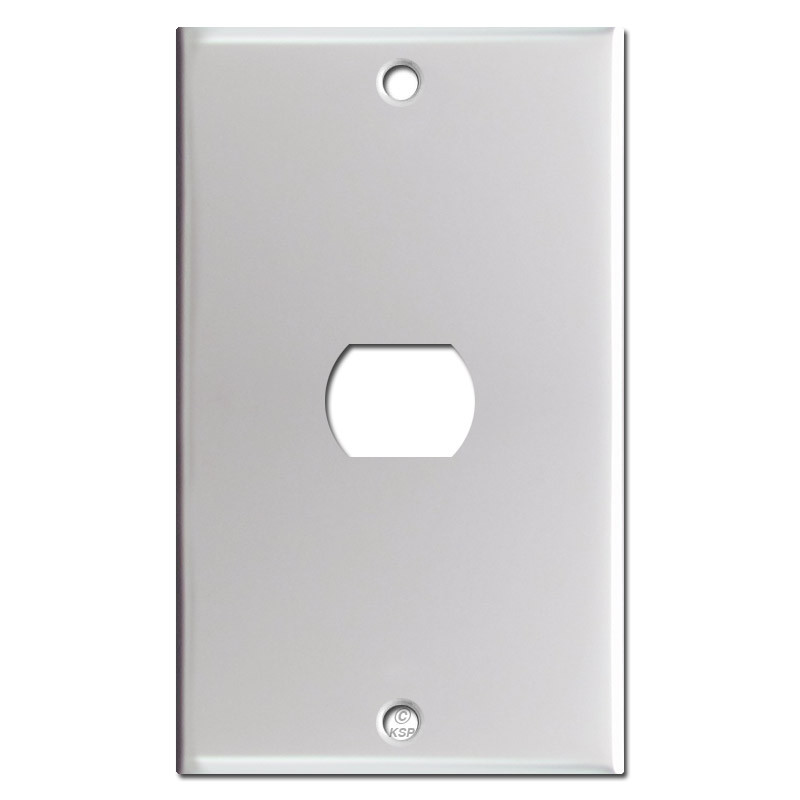Brushed Aluminum Despard Switchplates - Kyle Switch Plates