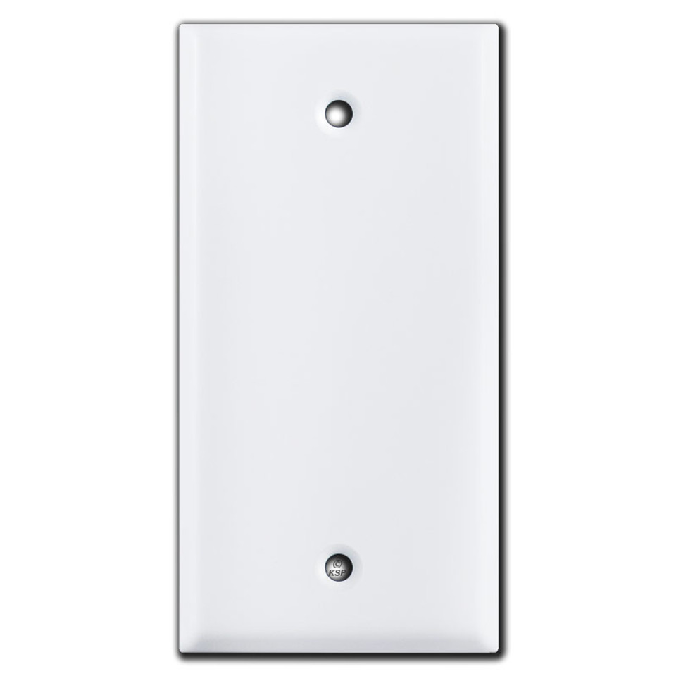 Blank Rocker Blank Wall Switchplate Cover White Kyle Switch Plates