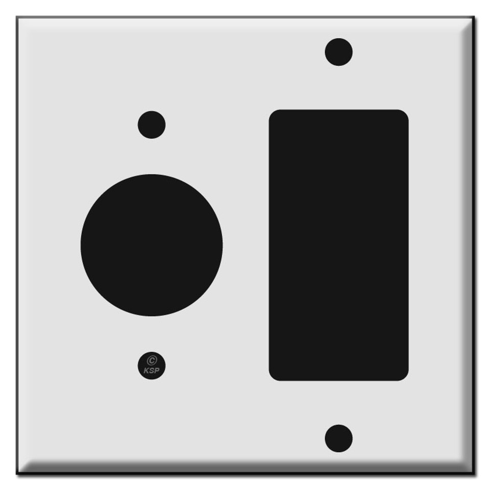 Combination Switch Plates - Outlet Covers In Hard-To-Find Sizes