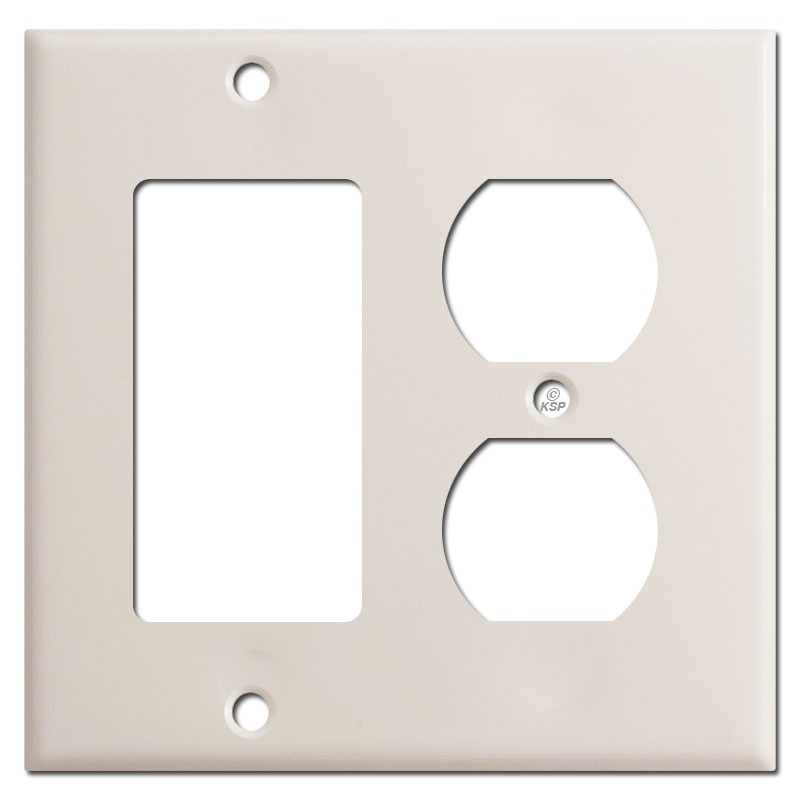 1 Decora Light Switch Plate Covers - Black | Kyle Switch Plates
