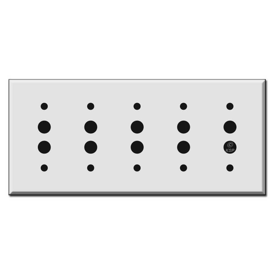 Four Push Button Switch Plates Kyle Switch Plates
