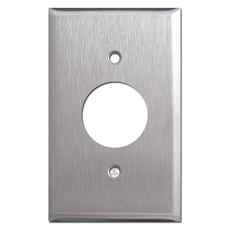 3 Outlet Cover Plates - Spec Grade Stainless Steel