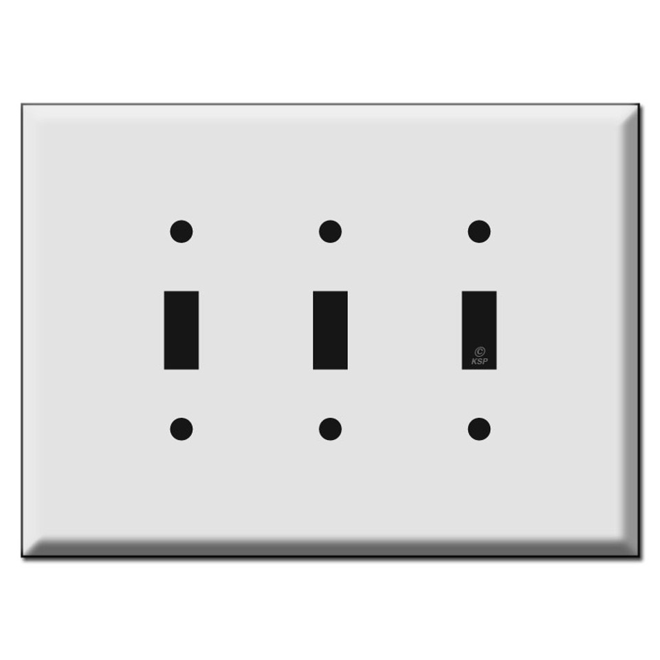 Oversized Four Gang 4 Toggle Switch Plates Kyle Switch Plates