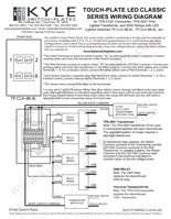 Touch-Plate LED Classic Low Voltage Wiring Instruction Guide