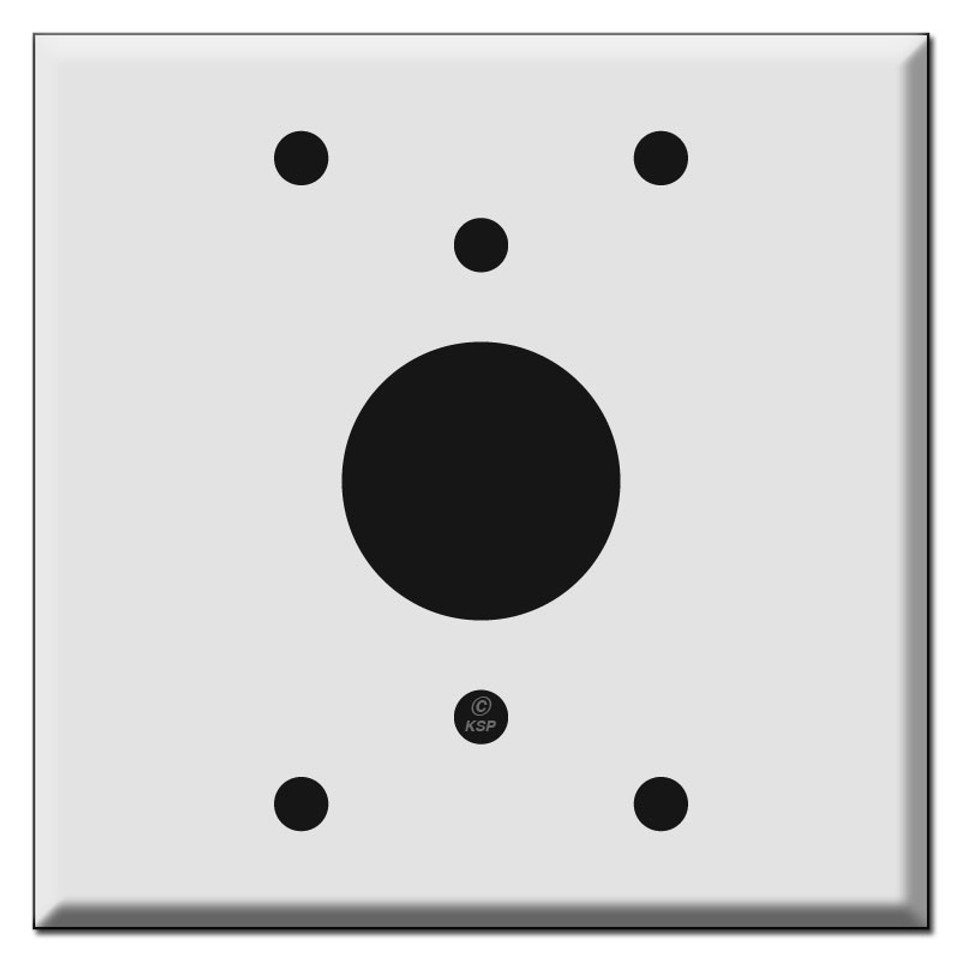 2 Gang Centered Duplex Outlet Covers Box Mount Kyle Switch Plates