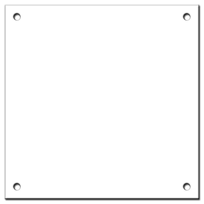8'' x 8'' Flat Panel Cover Plate for Big Wall Hole | Kyle Switch Plates