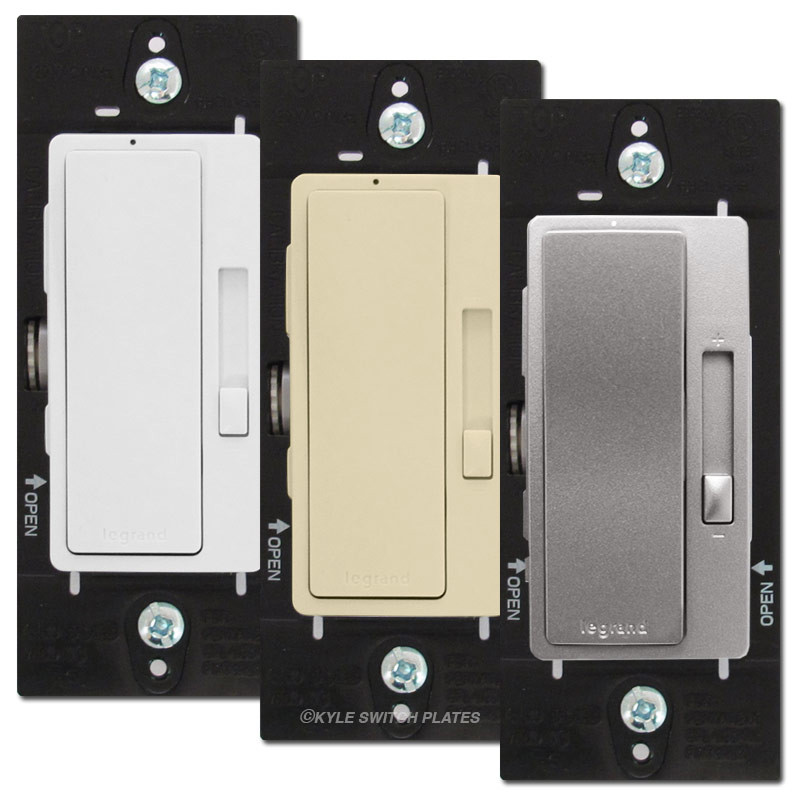 Slide Control Dimmer Switches - Lutron Leviton P&S