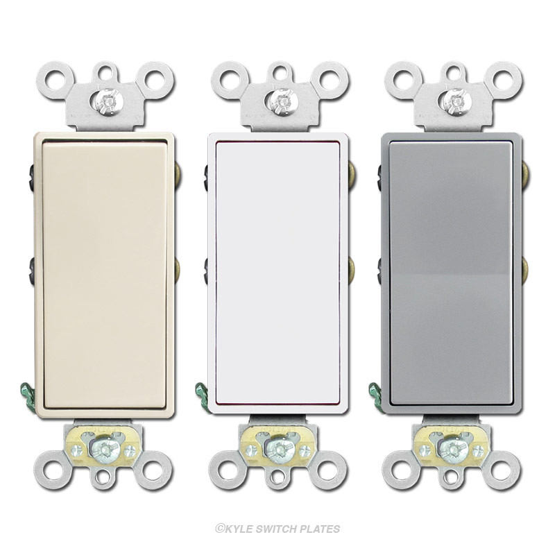 20A Illuminated Decora Rocker Light Switches Leviton 5631