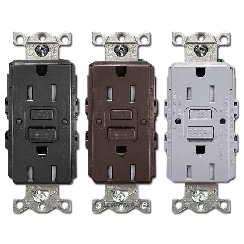 Lutron GFCI Outlet 15A Tamper-Resistant Self Test CAR-15-GFST