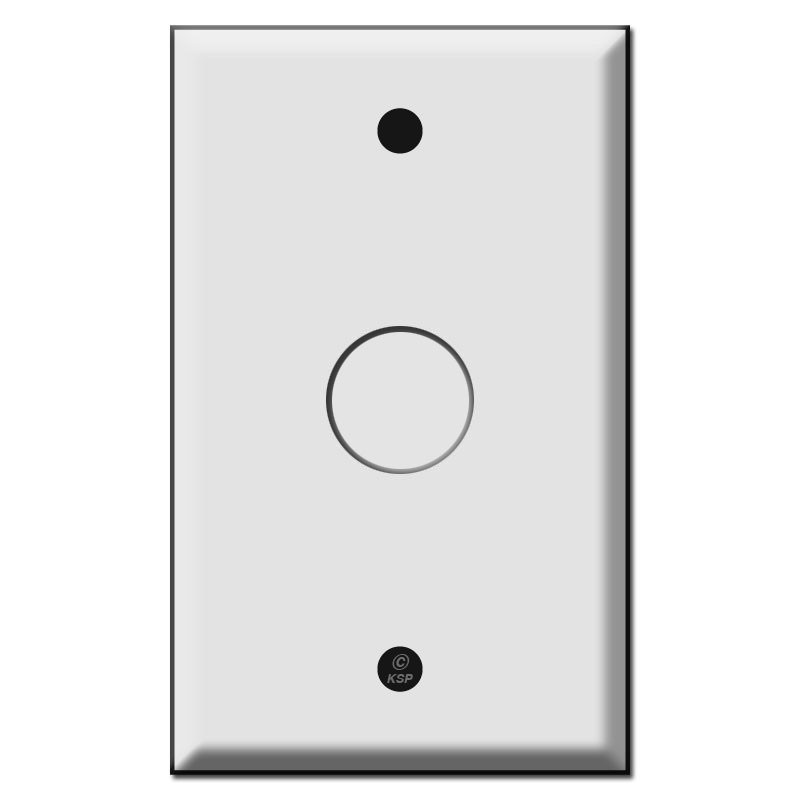 1/2'' KO Wall Plate Covers 7/8'' Opening | Kyle Switch Plates