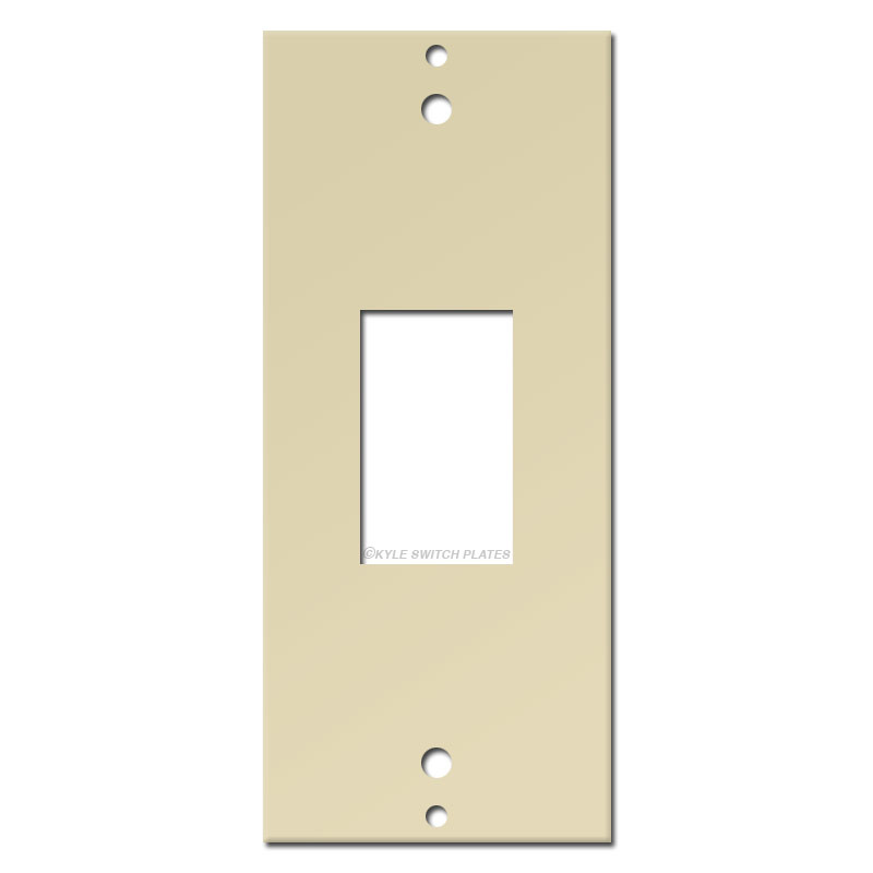 GE Switch Low Voltage Vertical Decor Plate Insert - Ivory