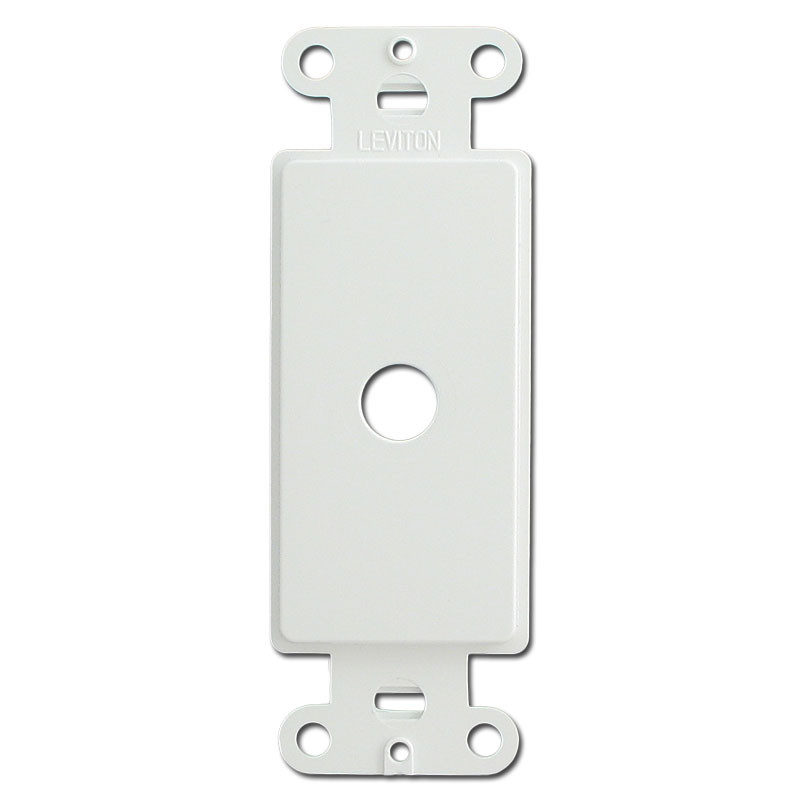 White Decora to Blank Switch Plate Adapter | Kyle Switch Plates