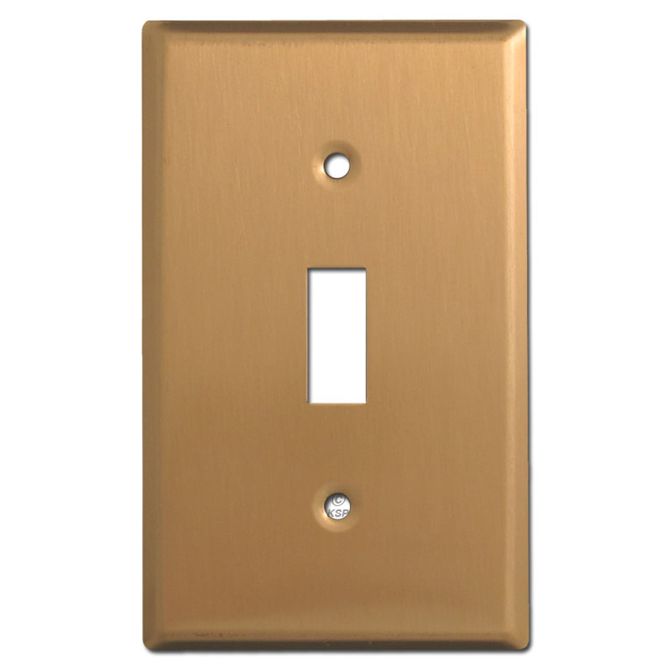 Duplex Receptacle Wallplates Satin Bronze Kyle Switch Plates
