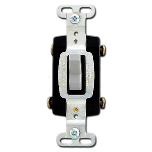 Grey 4 Way 15 Amp Toggle Switches
